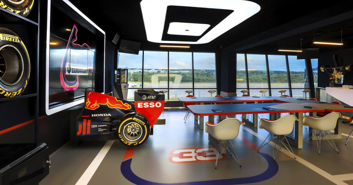CM.com Circuit Zandvoort | Red Bull Lounge