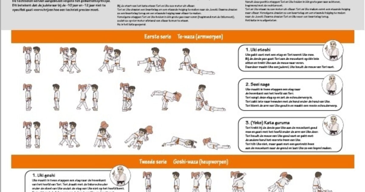 Judo Bond Nederland | Kodomo no kata poster