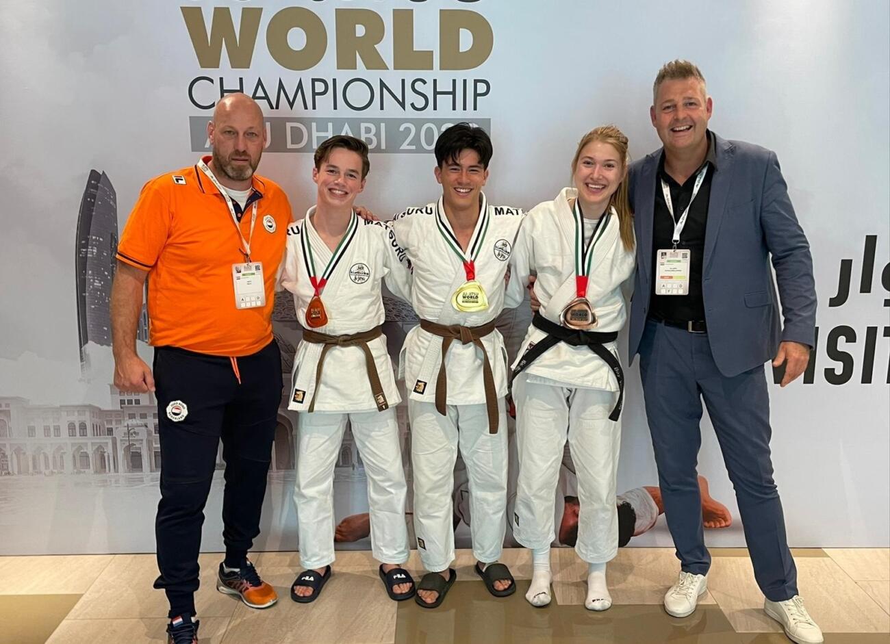 Judo Bond Nederland | WK Jiu jitsu: Goud voor duo van Dam/Ruijs,…