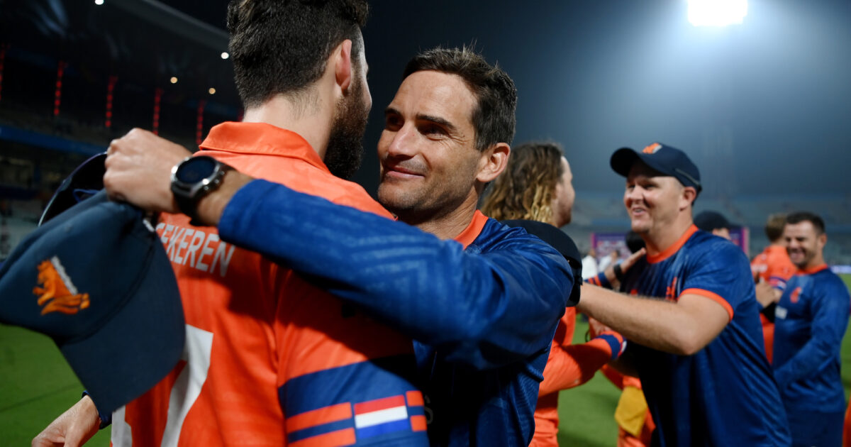KNCB | The Netherlands back on track with brilliant World Cup win…