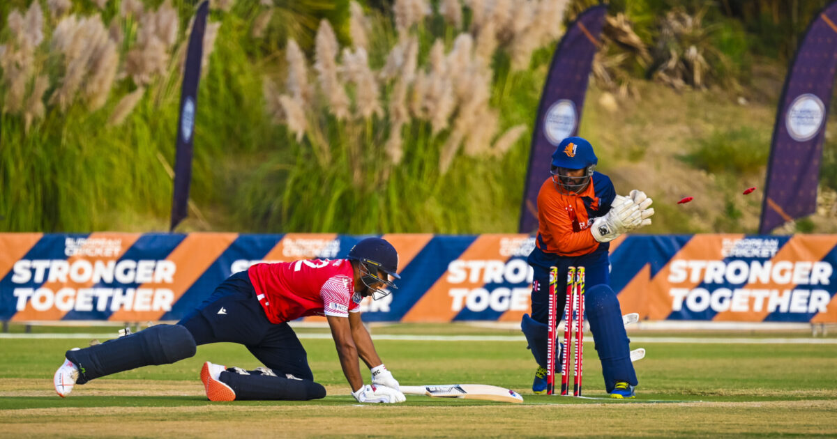 KNCB | England gives Netherlands first loss in T10 European Cricket…