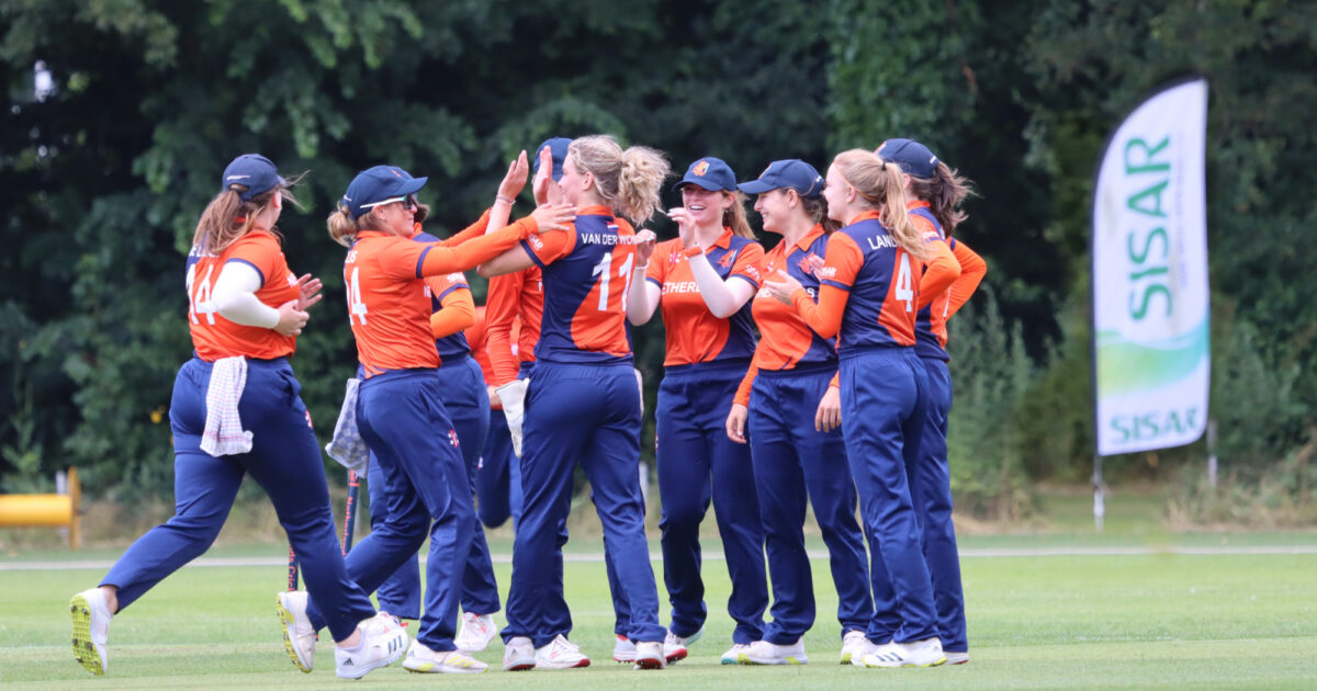 KNCB | ‘Team effort’ bezorgt Oranje-vrouwen eerste winst op Thailand