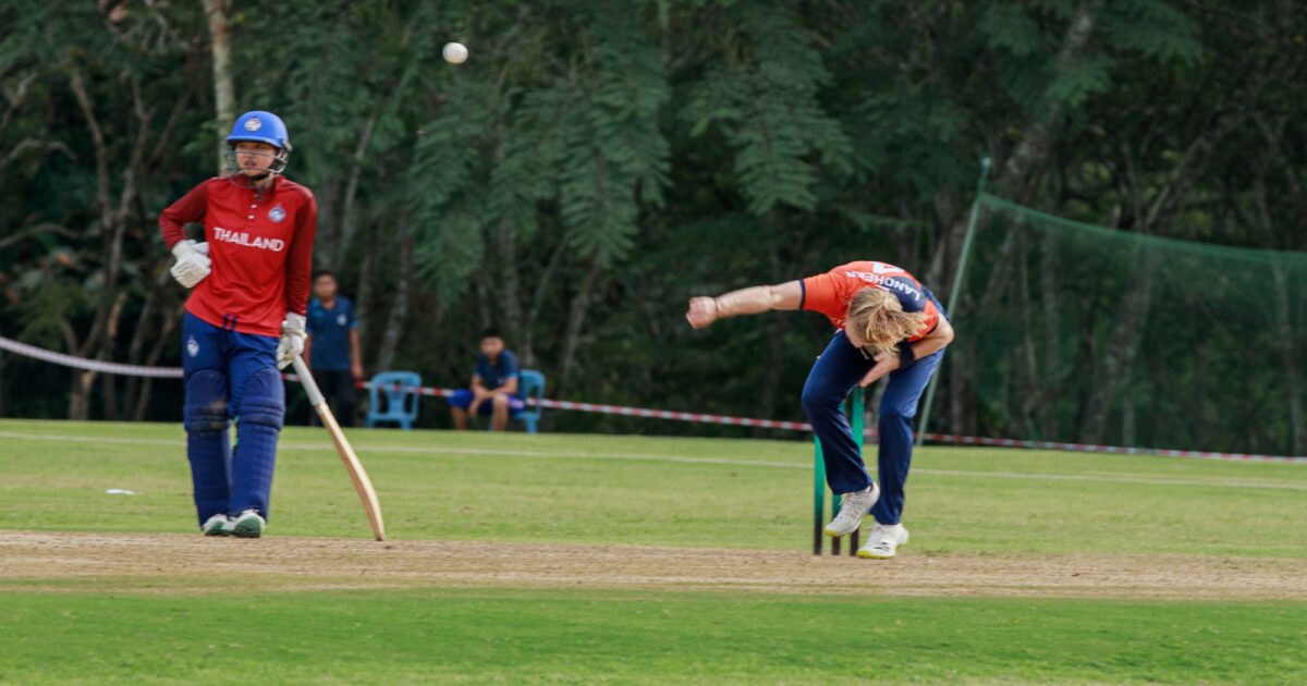 KNCB | Third T20: Thailand surpasses Dutch score in final over