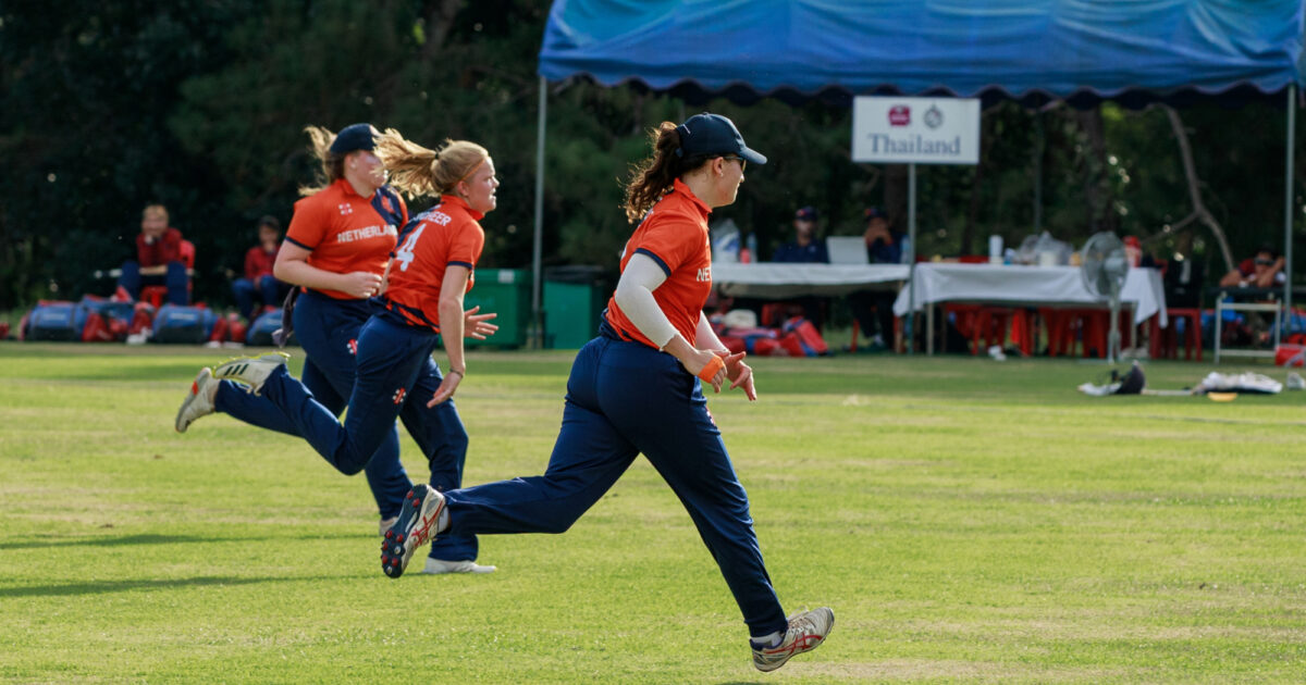 KNCB | Lasting fighting spirit guides Dutch women passed Thailand