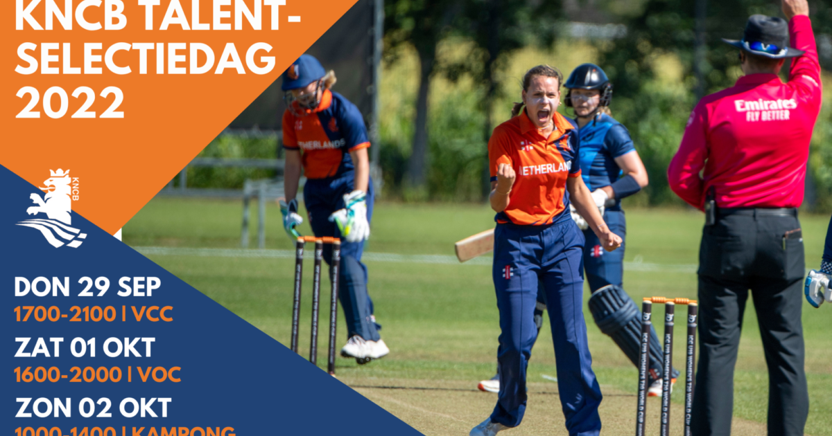 KNCB | KNCB Talent selection days 2022